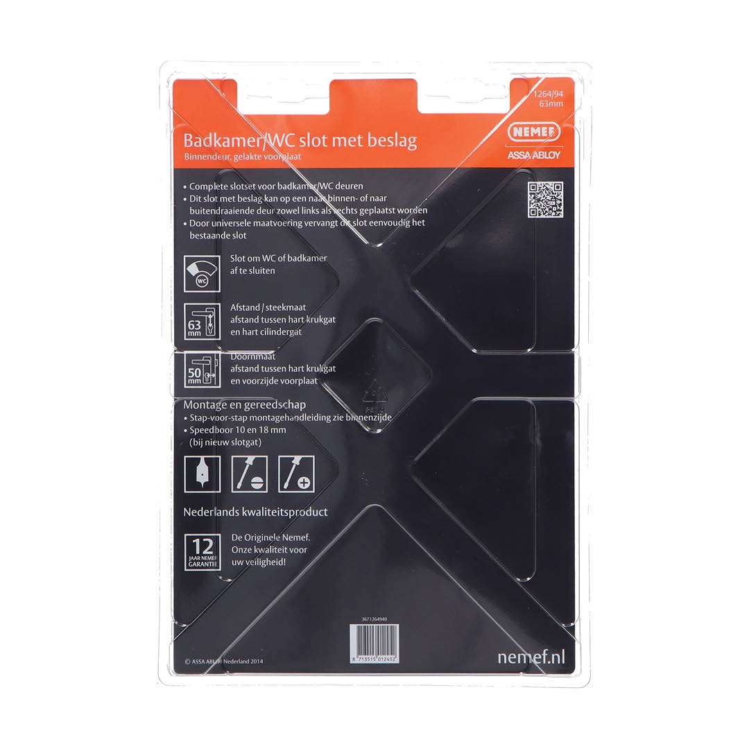 Nemef badkamer / WC-slot 1264/94 | Nemef